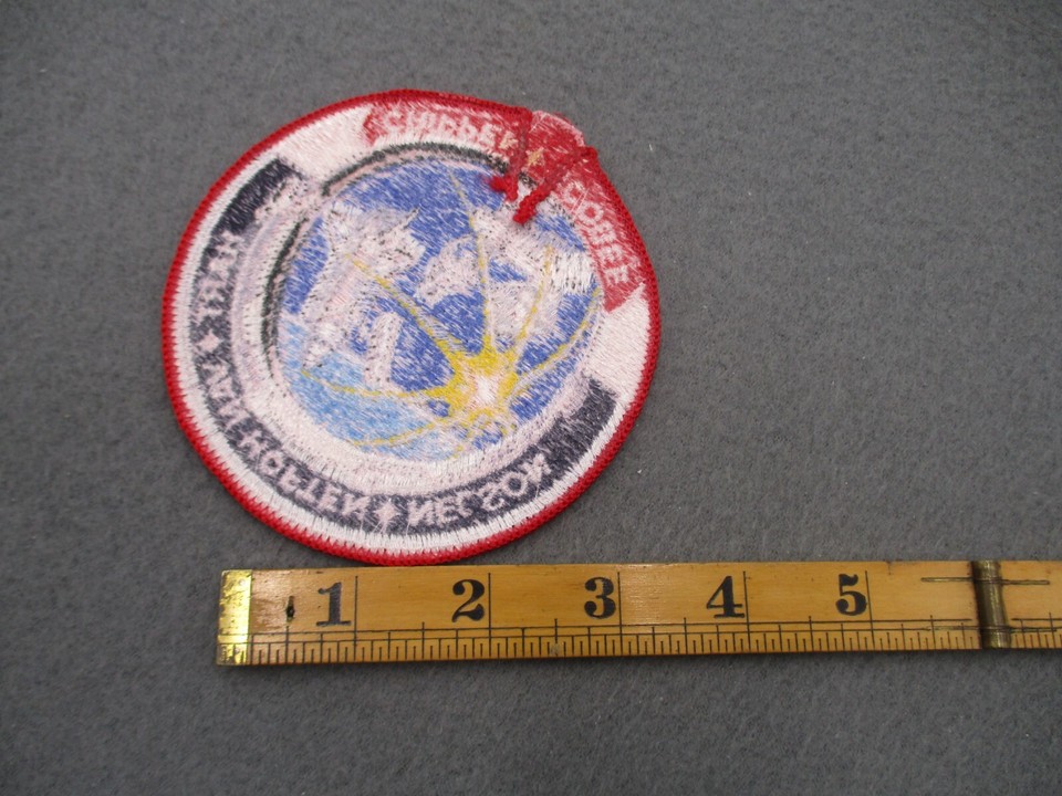STS-41C Challenger Space Shuttle Patch Crippen Scobee Hart Van Hoften Nelson | eBay