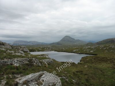 Photo 12x8 Lochan overlooking Clar Loch Mor Lower Badcall c2008 | eBay UK