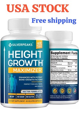 Height Growth Maximizer - Natural Height Pills to Grow Taller - Made in ...