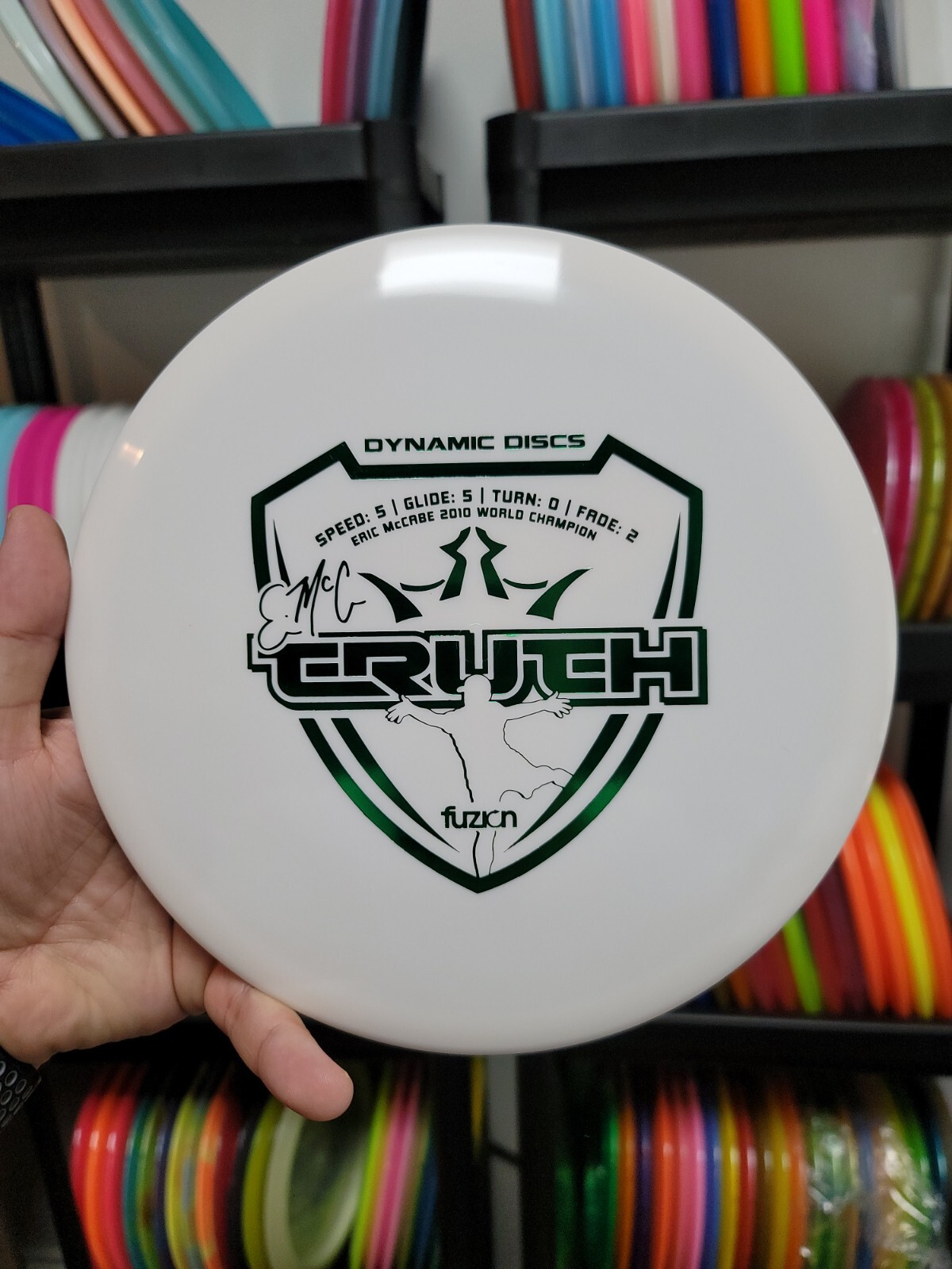 Dynamic Discs White 177g Fuzion EMAC Truth Disc Golf Midrange | eBay