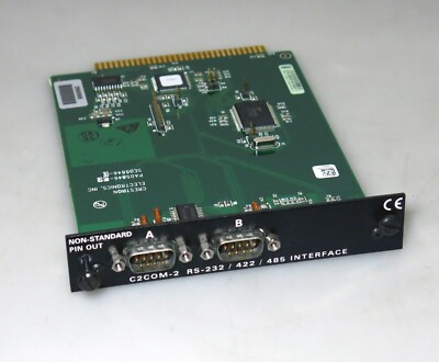 Crestron C2-COM2 2-Series / two RS-232/422/485 ports card | eBay