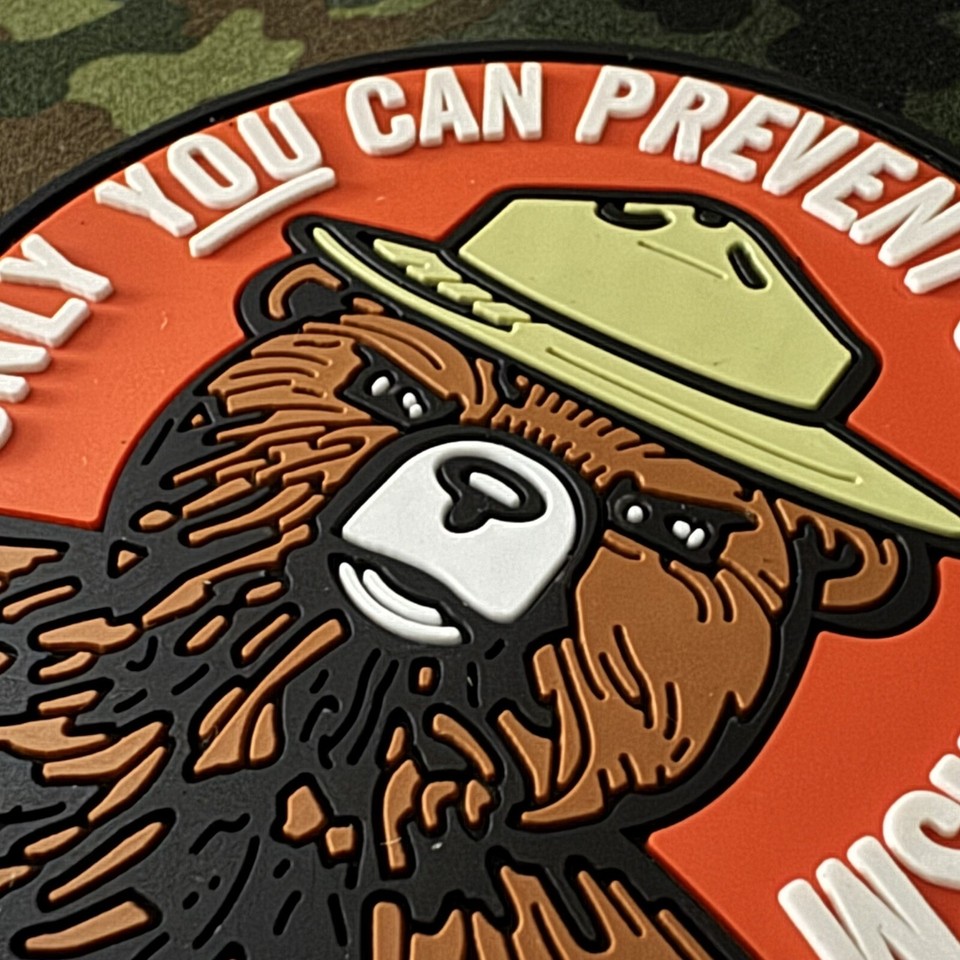 ONLY YOU CAN PREVENT COMMUNISM PVC Morale Patch Hook Back LUMINOUS ...