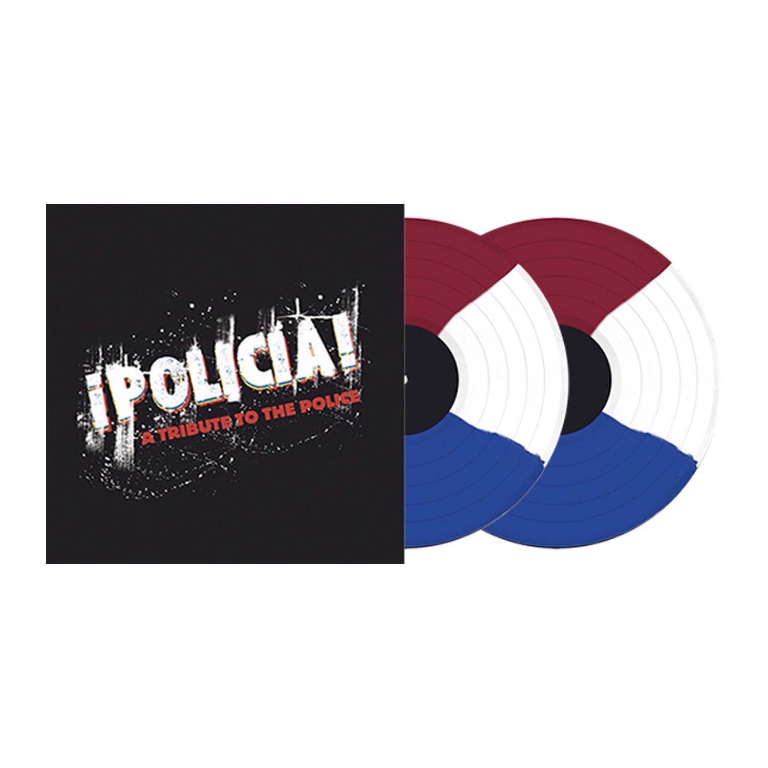 Policia: A Tribute To The Police [Red, White & Blue Colored Vinyl ...