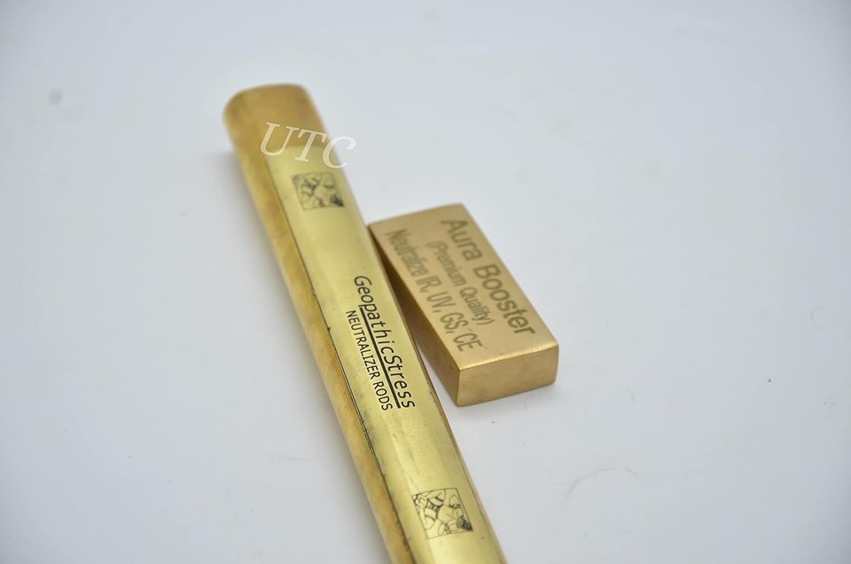 Geopathic Stress Rod Brass Neutralizer and Aura Booster for Good Health ...
