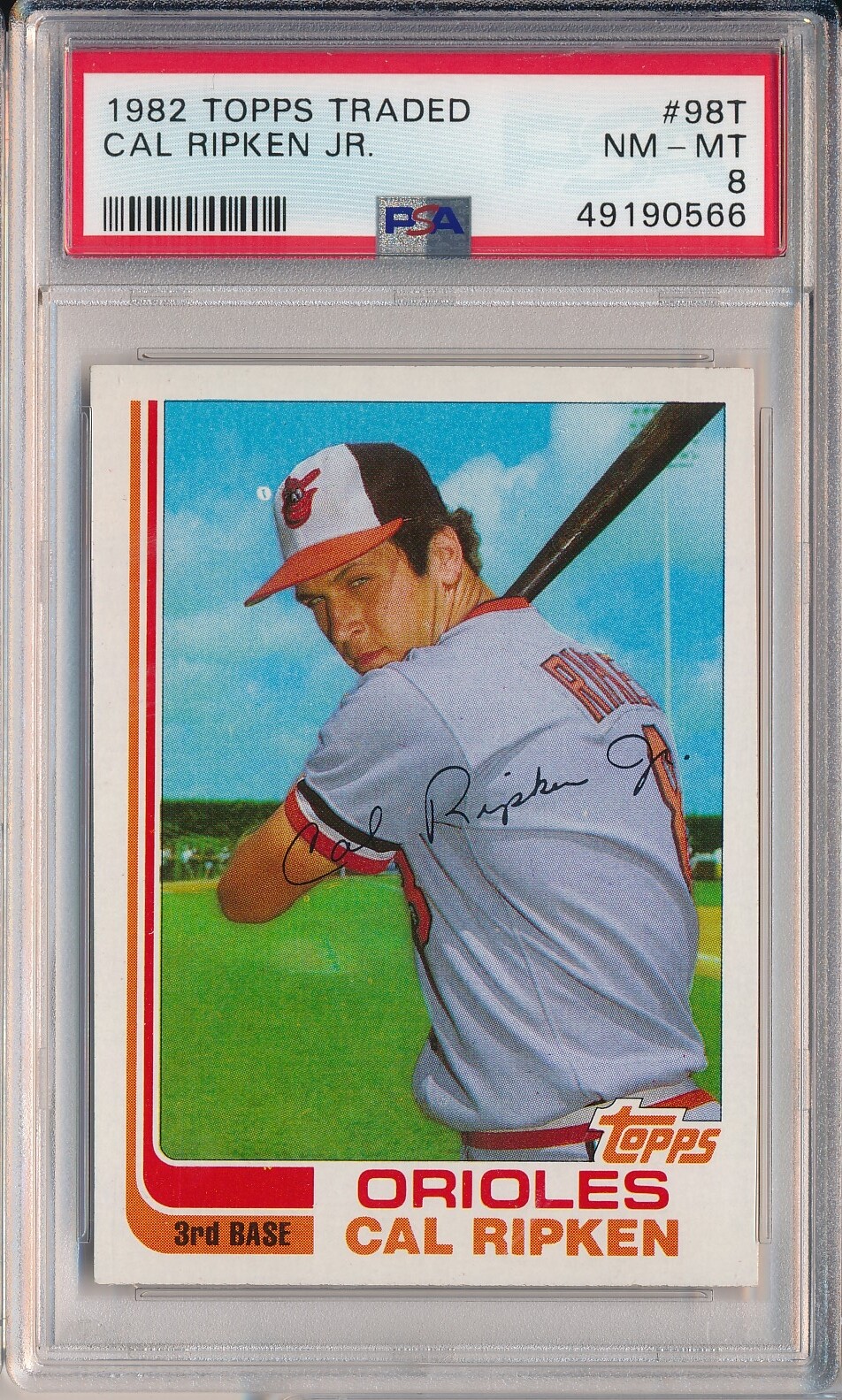 1982 Topps Traded - #98T Cal Ripken (RC) for sale online | eBay