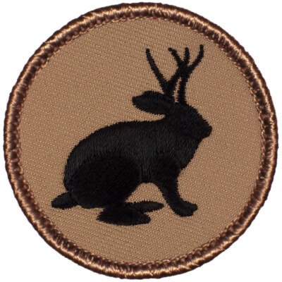 Jackalope Patrol Patch - 2" Round Embroidered Patch | eBay
