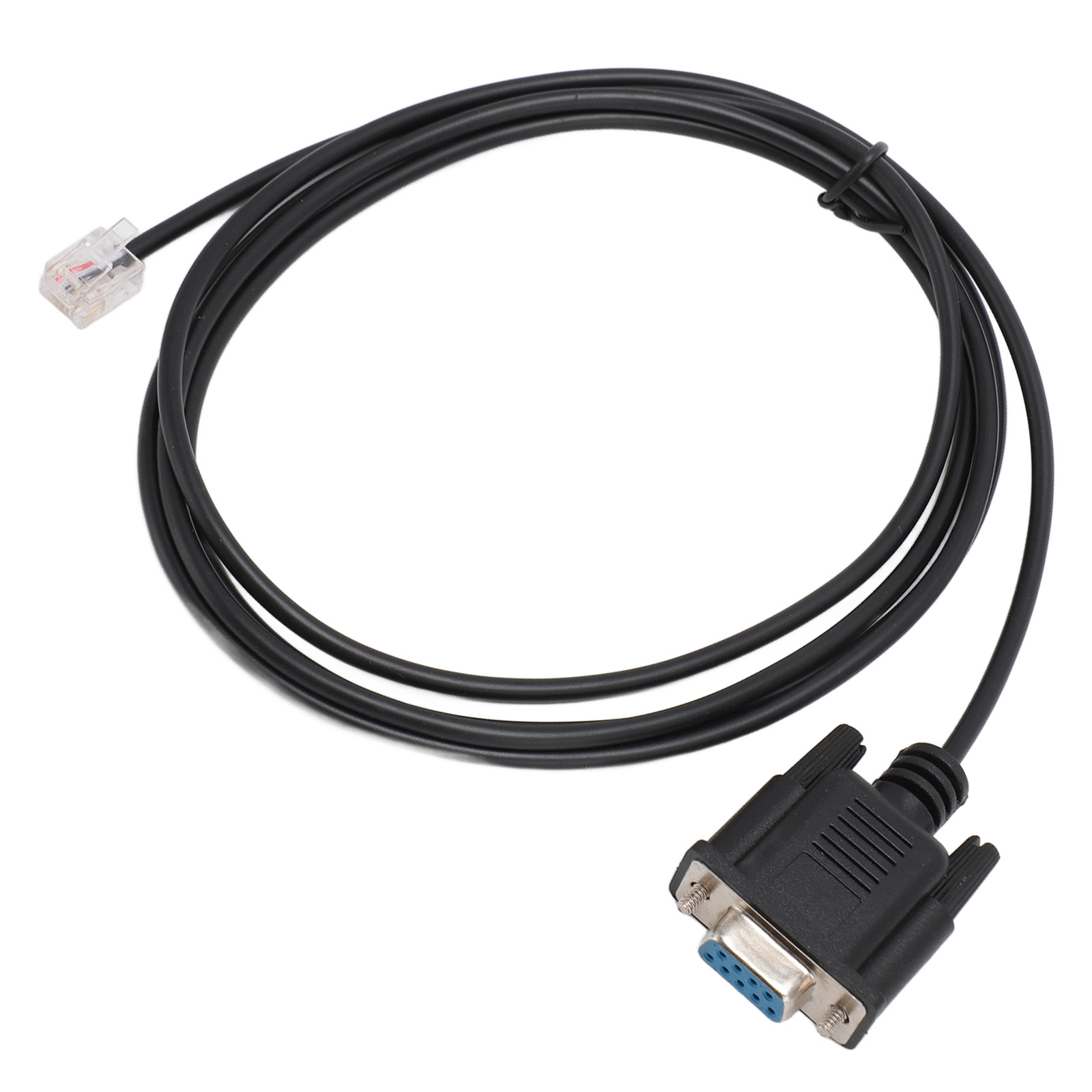 DB9 RS232 To RJ11 6P4C Serial Console Cable PVC 6ft Plug And Play For ...