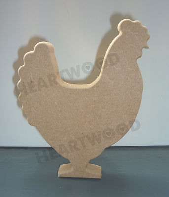 Chicken shape in MDF (150 x 18mm thick)/Farmyard | eBay UK