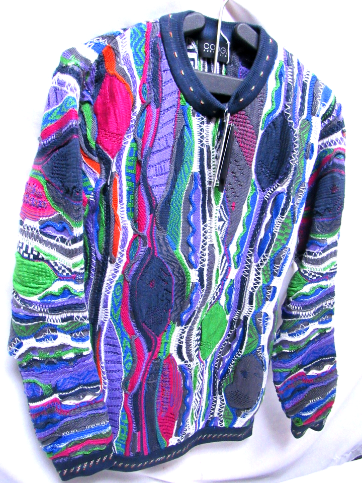 COOGI Australia Sweater Unisex Small Colorful 3D | eBay