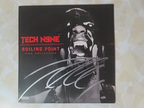 Tech N9ne Boiling Point Cd Signed on Cover Never Sealed Came Opened ...