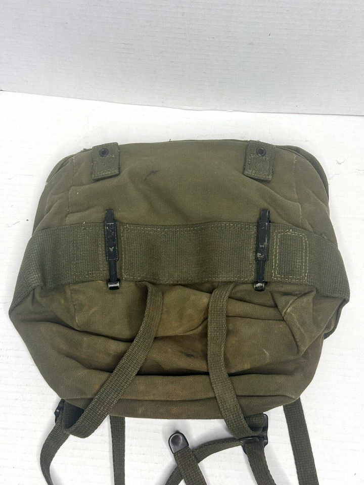 Vintage US Army Field Bag Pack M-1956 Canvas Combat Butt Pack military ...