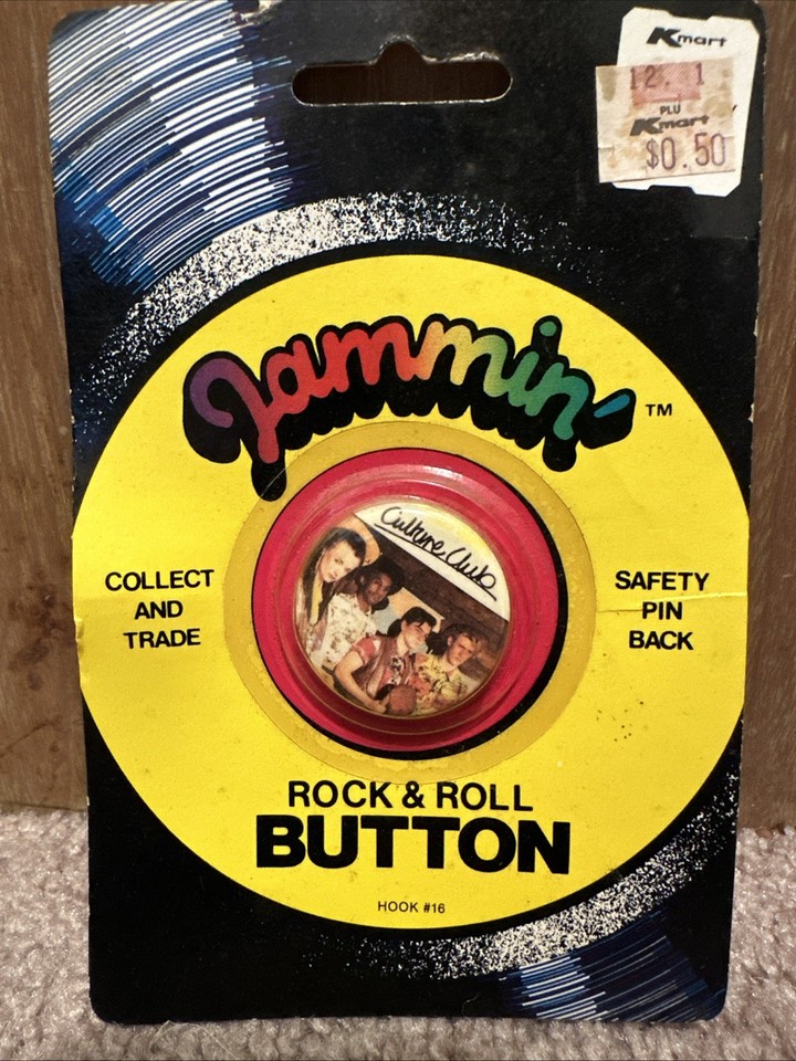 3 Jammin' Rock & Roll Buttons Culture Club Boy George | eBay