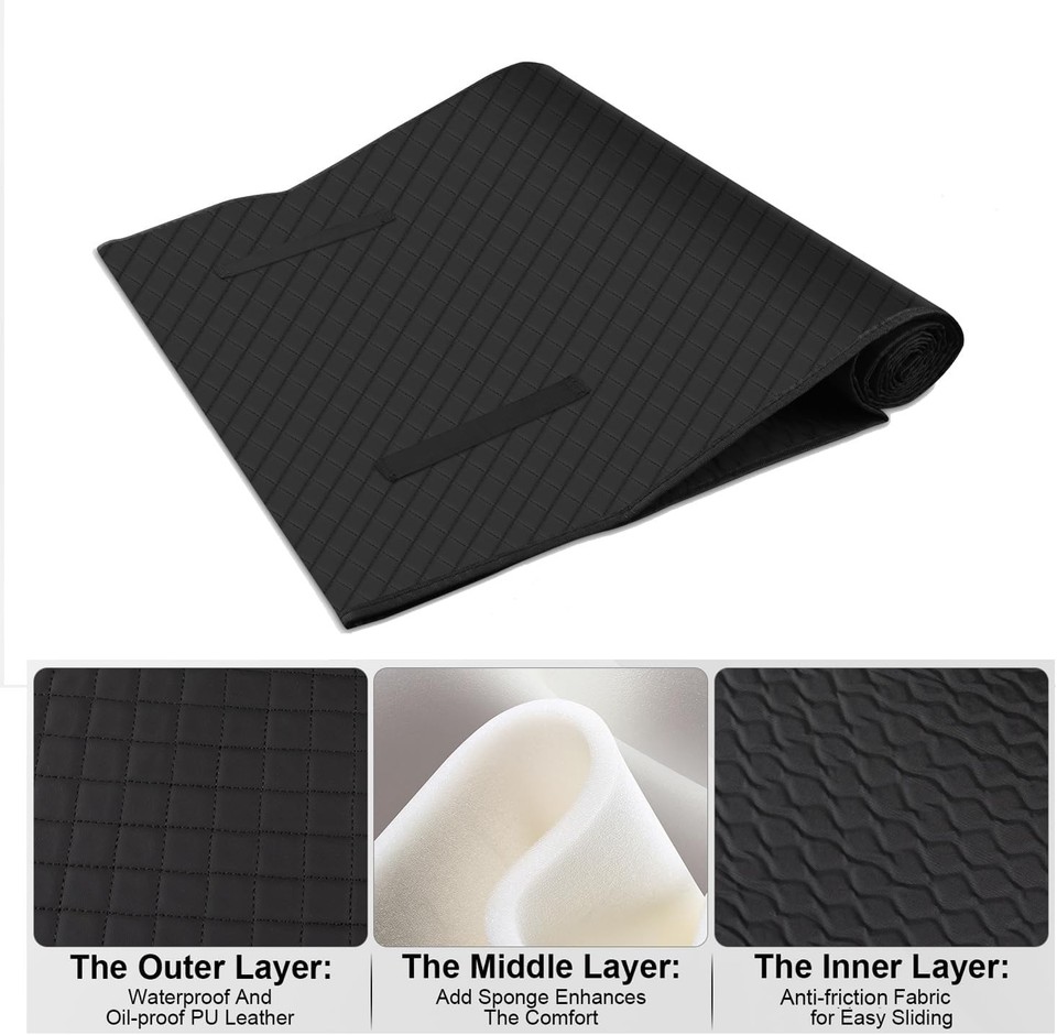 Magical Rolling Creeper Mat,Under Car Repair Mat, 60x28 Inch Portable ...