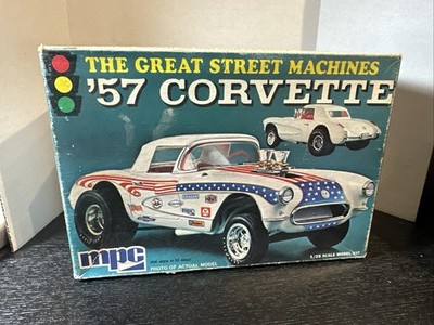 MPC The Great Street Machines '57 Corvette Original 1-3701 Model Car ...