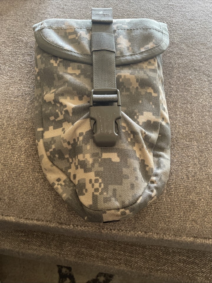 FAIR USGI Military AMES E TOOL ENTRENCHING TOOL SHOVEL w ACU Cover ...