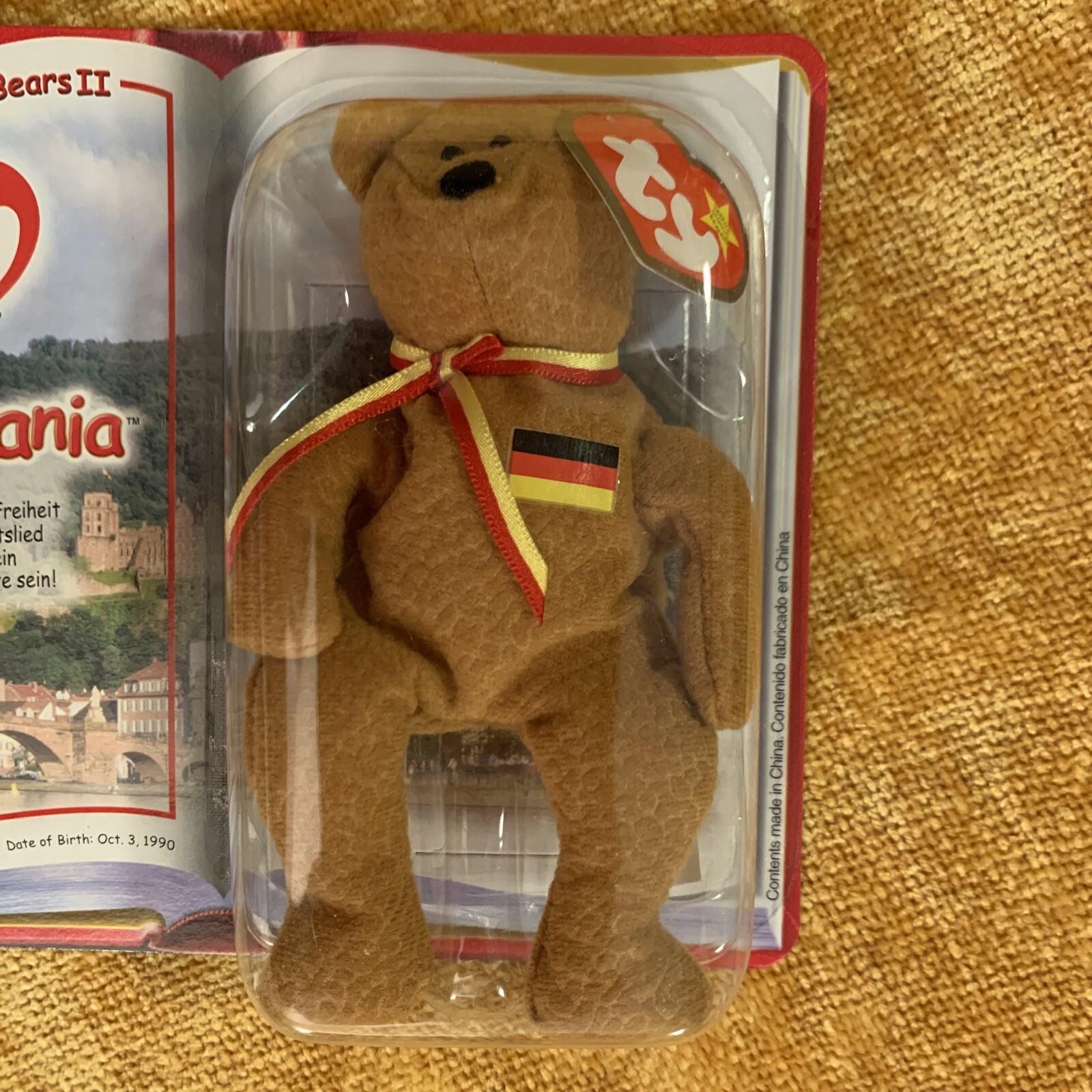TY Beanie Baby Germania INTERNATIONAL BEARS II McDonald Jan 1, 1999 ...