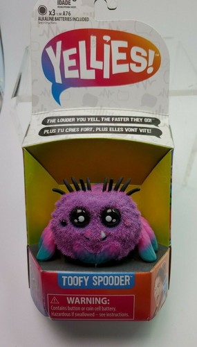 Hasbro Yellies Toofy Spooder Voice-activated Spider Pet Ages 5 for sale ...