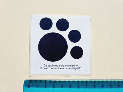 Autocollant Orma Animale Impronta Sticker Années 80 Vintage Original | eBay