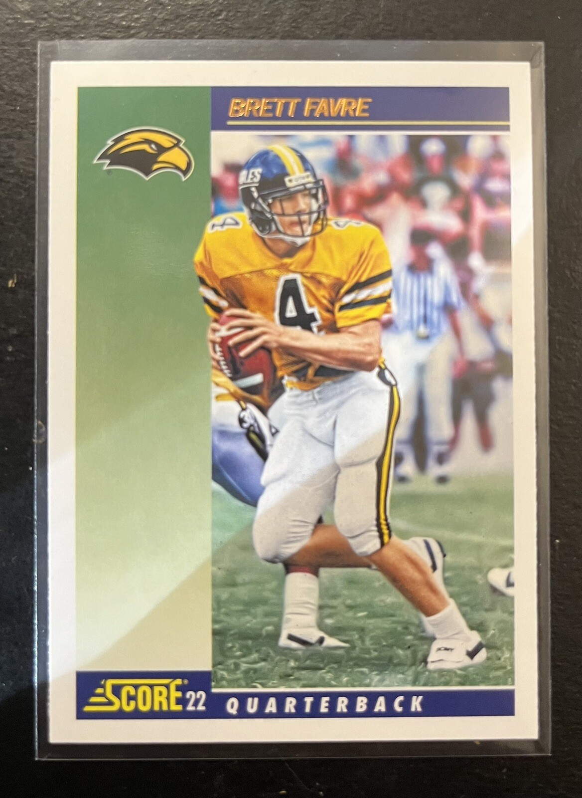 2022 Panini Chronicles Score Draft Picks Brett Favre Bronze Parallel ...