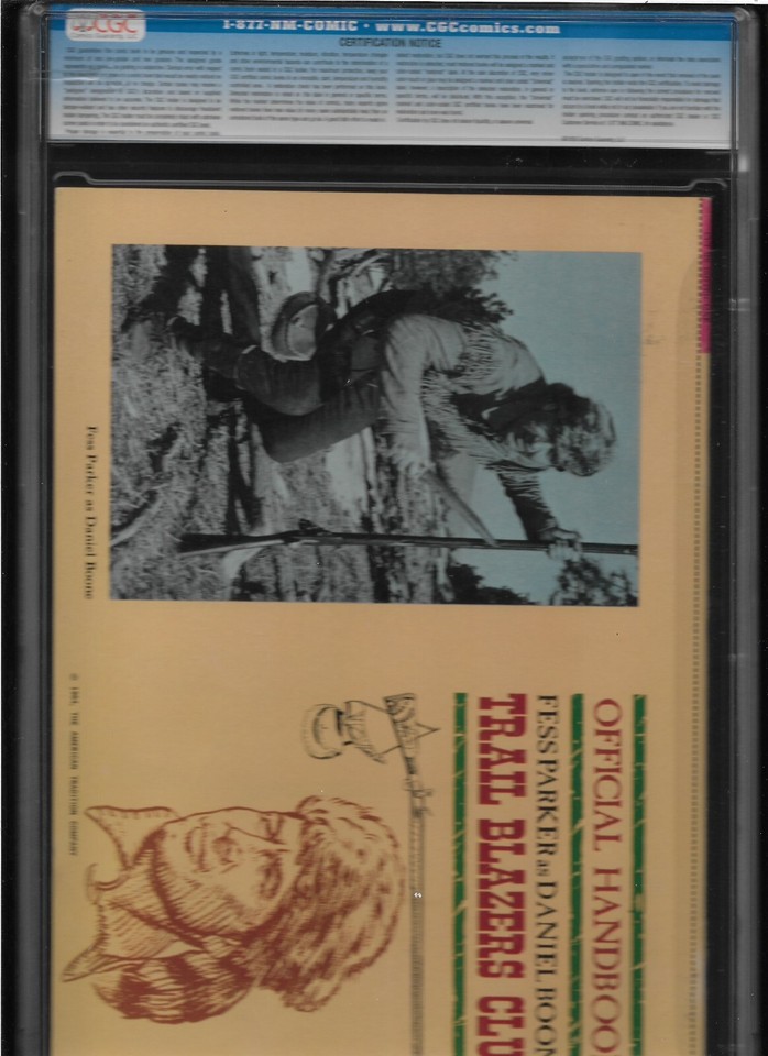 1965 1st ISSUE " DANIEL BOONE " Gold Key COMIC BOOK CGC 7.5 | eBay UK