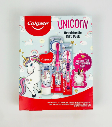 Colgate Unicorn Brushtastic Gift Pack Toothbrush Toothpaste Set | eBay