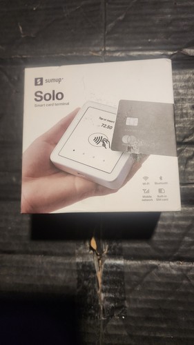 SumUp Solo + Printer Smart Credit Card Payment Reader, Printing Kit Lightly Used | eBay