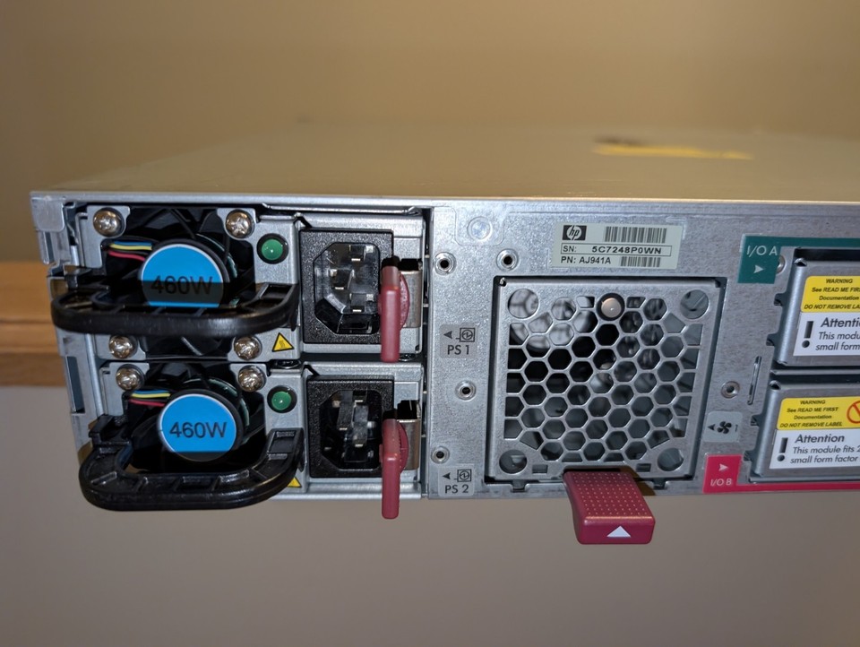 HP AJ941-63002 StorageWorks D2700 2U 25-Bay 2.5" Disk Enclosure AJ941A ...