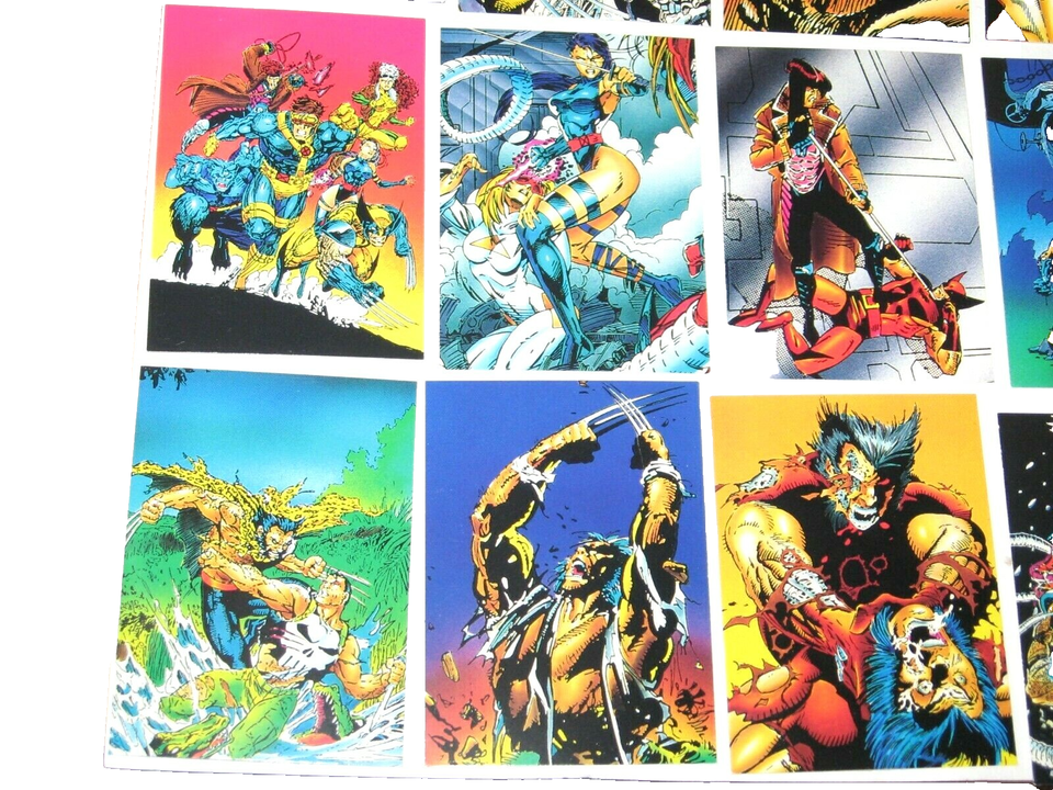 1992 WOLVERINE FROM THEN TILL NOW SERIES II COMPLETE 90 CARD SET X-MEN ...