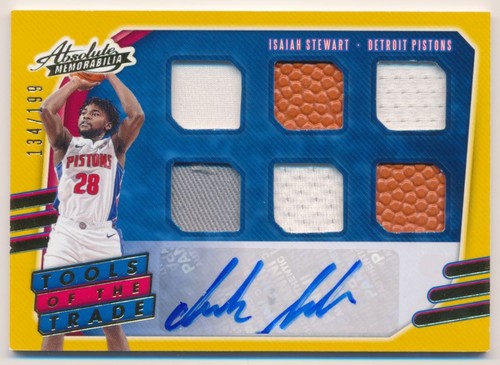 2020-21 Panini Absolute Memorabilia - Tools of the Trade Six Swatch ...