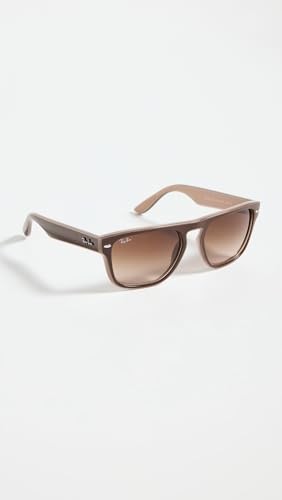 Ray-Ban RB4407 Square Sunglasses Brown/Light Brown Transparent/Brown ...