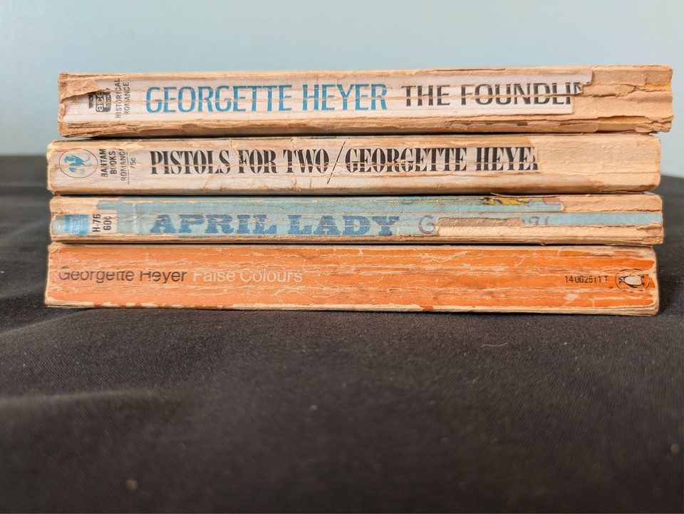 Georgette Heyer Bundle, 4 Assorted Books, Published 1900s, Acceptable ...