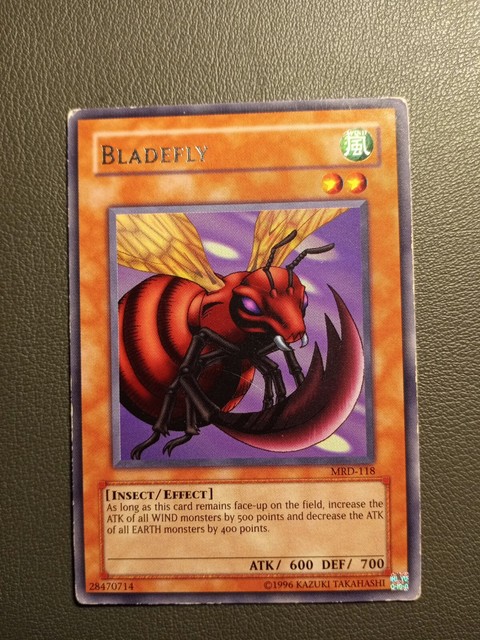 Yu-Gi-Oh! TCG Bladefly Metal Raiders MRD-118 Unlimited Rare for sale ...