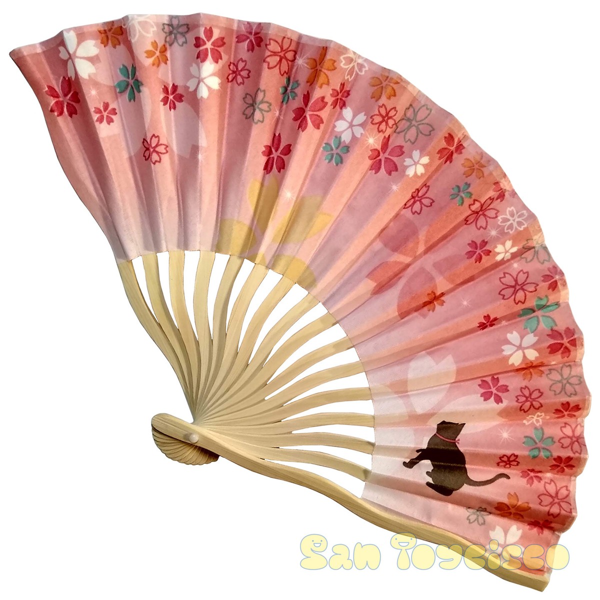 Bamboo Folding Fan Sensu Daiso Japan Antique Design Glory, 49% OFF