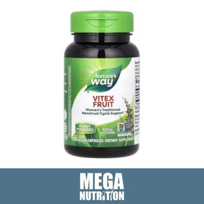 Totalité Vitex Fruit (Agnus Castus) Chaste Tree Baie Gattilier 400mg ...