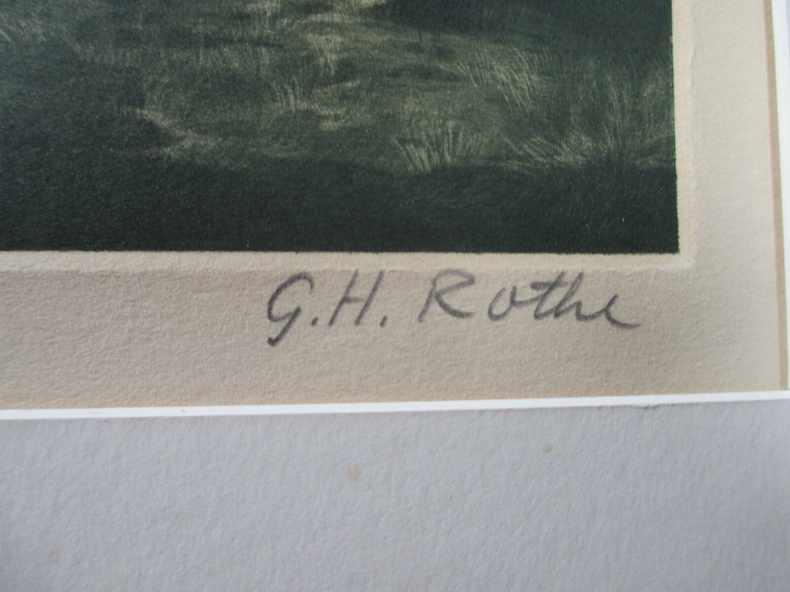 G H Rothe Mezzotint Signed Limited Edition 70 /150 " Homecoming" Horse ...