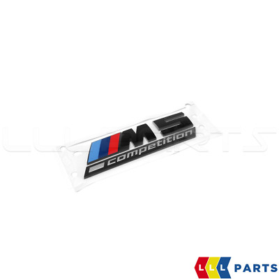 BMW NEW GENUINE M5 F90 COMPETITION REAR TRUNK LABEL STICKER BADGE ...