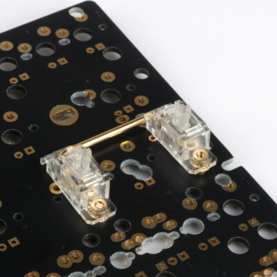 PCB Mount Screw-in Stabilizers Translucent Gold Plated Stabilizers, 6 ...