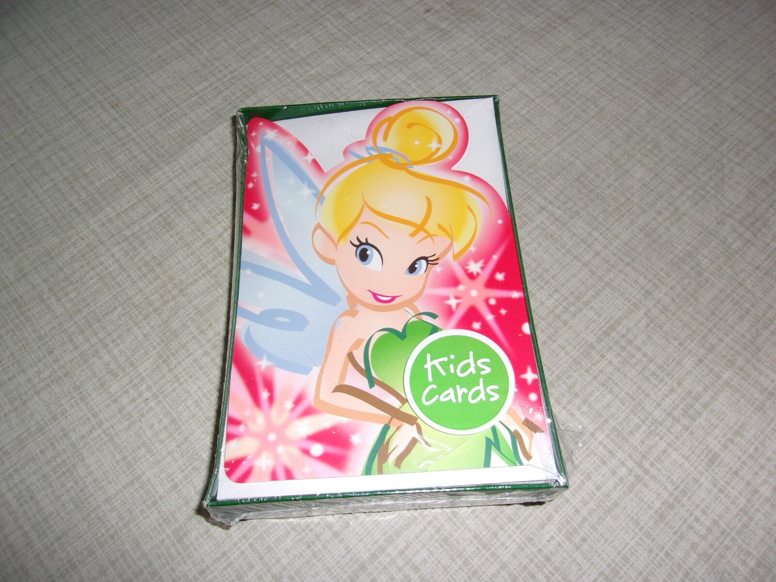 Disney Hallmark Kids Cards NOS Christmas 15 Tinkerbell 15 Envelopes USA ...
