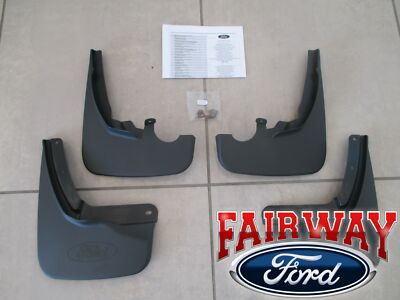 20 thru 22 Explorer OEM Genuine Ford Molded Splash Guards Mud Flaps Set ...