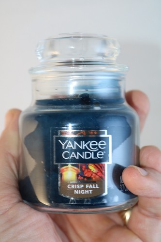 Yankee Candle Crisp Fall Night 3.7 oz Scented Candle Smells Like Autumn ...