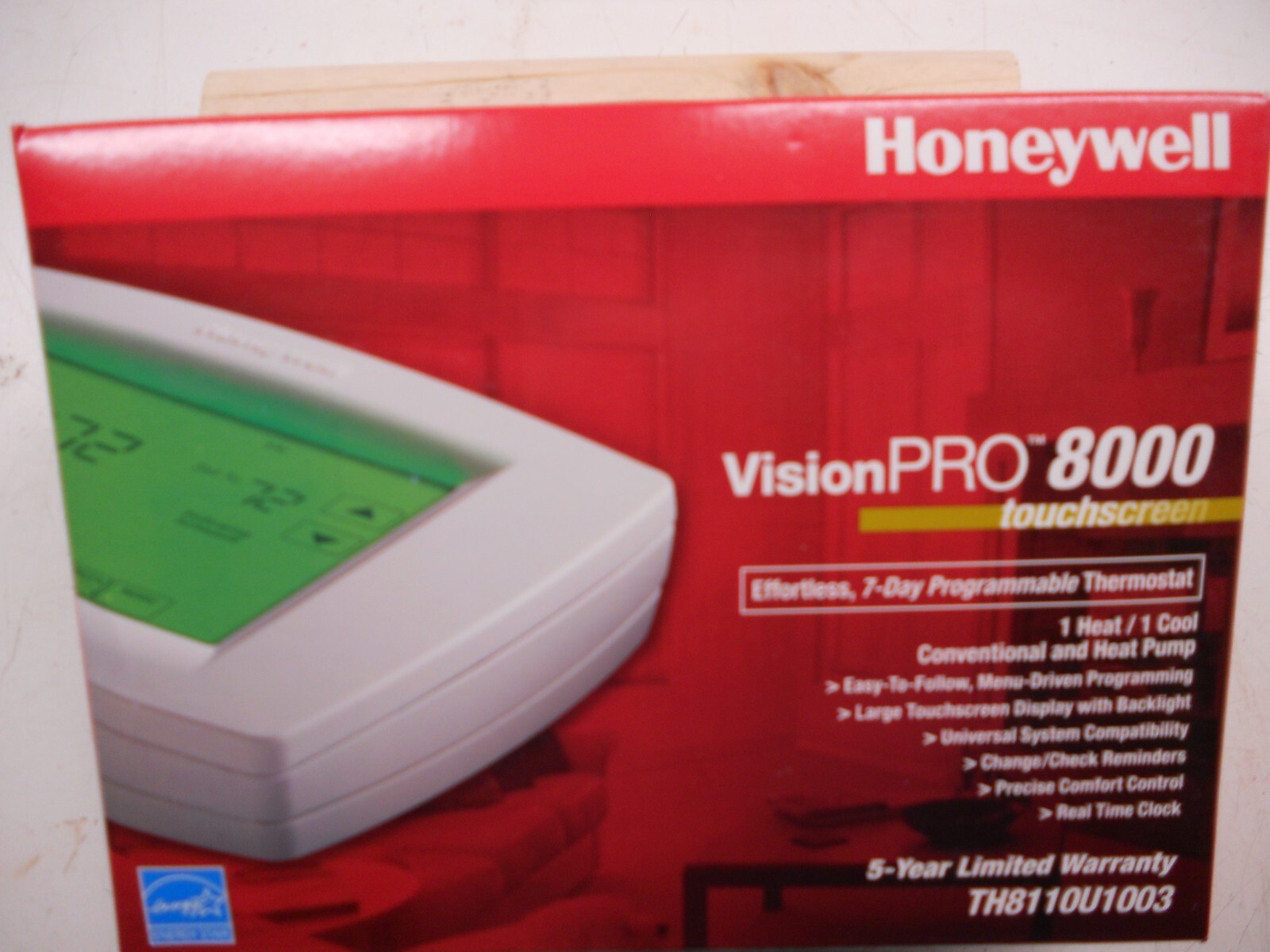 Honeywell TH8110U1003 Vision Pro Touch Screen Digital Thermostat | eBay