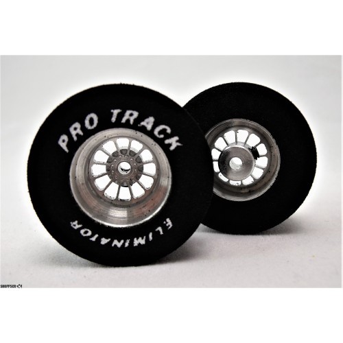 Pro Track Turbine 3D 1-3/16 x .500 Plain Drag Rear Wheels for 3/32 axle ...