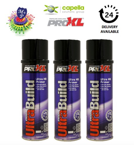 PROXL Pro Ultra Build High Build Primer x3 Aerosol 500ml Choose UR ...
