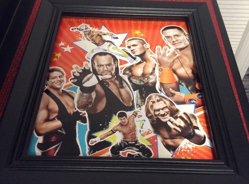 WWE Group Print Ad Poster Art (Frame Not Included) | eBay