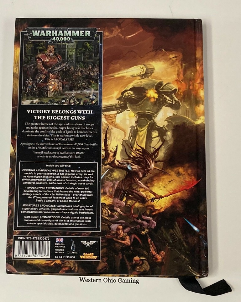 Warhammer 40K Apocalypse Book READ USED | eBay