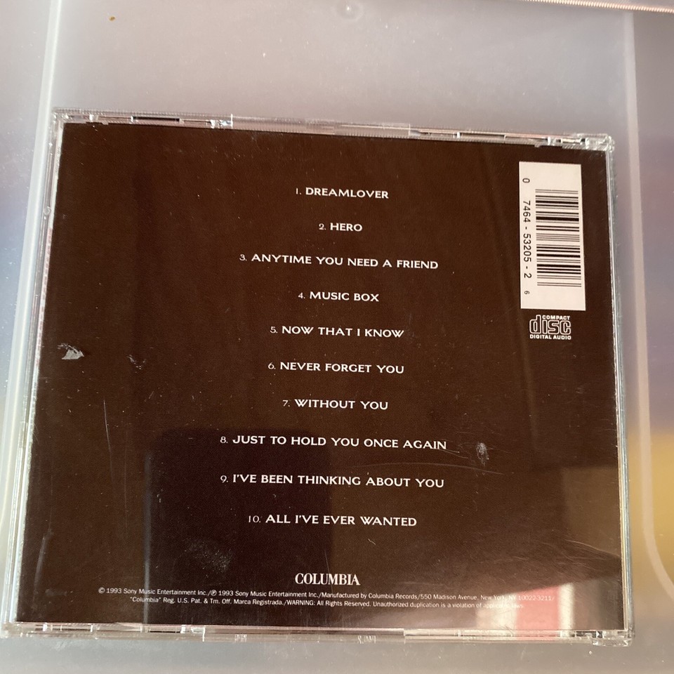 Music Box by Mariah Carey (CD, Aug-1993, Columbia (USA)) 74645320526| eBay