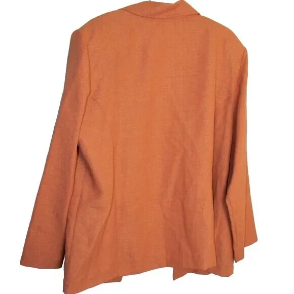 Maggie Barnes Womens Plus Size 22W Copper Color Jacket/Blazer NWT | eBay