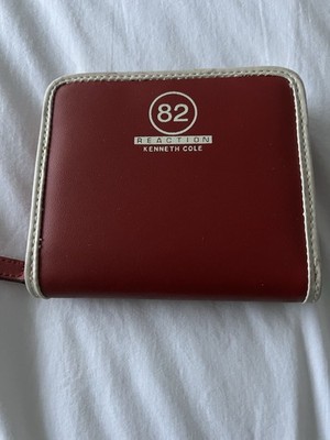 Ladies Leather Purse/Wallet Red Kenneth Cole USA Brand New Never Used ...