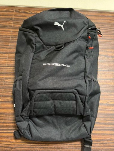 Rare Puma × Porsche Collaboration Casual Backpack Bag Black With Tag ...