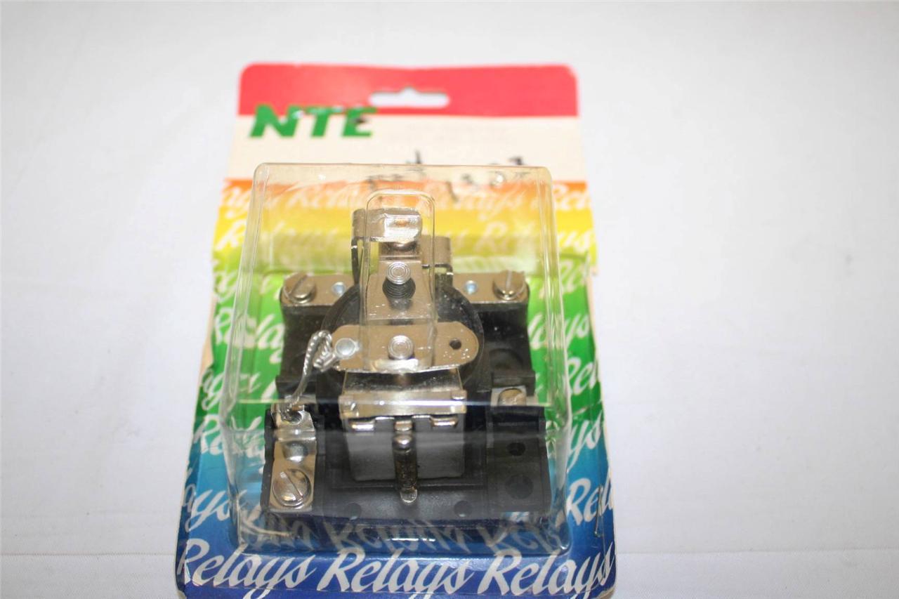 NTE Relay R04-5D30-24 SPDT 30A-24VDC Heavy Duty Open Frame RLY1323 New ...